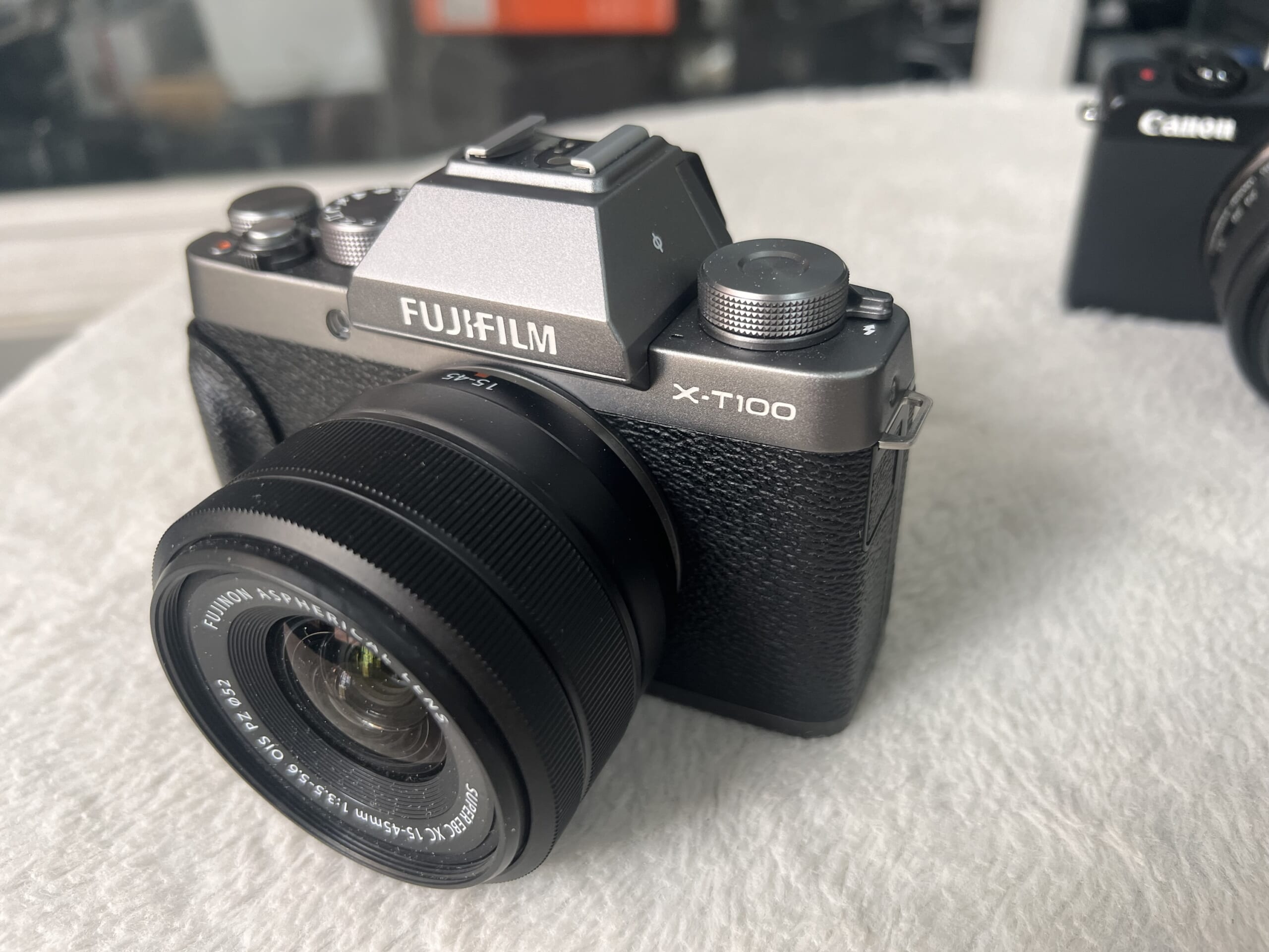 FUJIFILM XT100 kit 15-45mm | xám titan cũ 95%